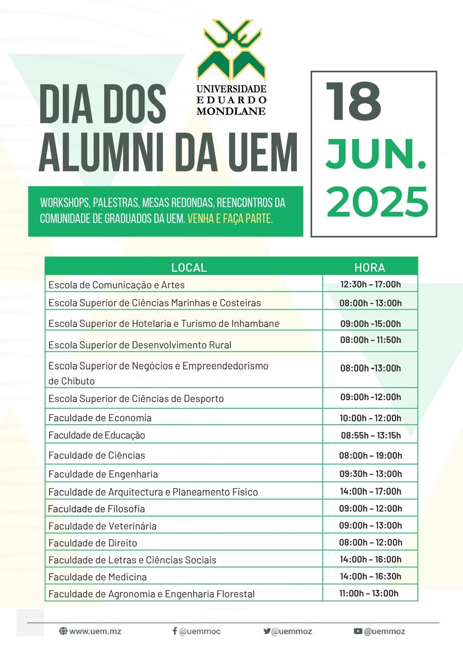 Direcção do Registo Académico| UEM